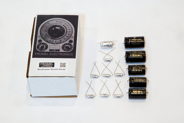 Vintage Fender Bandmaster Reverb Recap Kit – Fromel Electronics